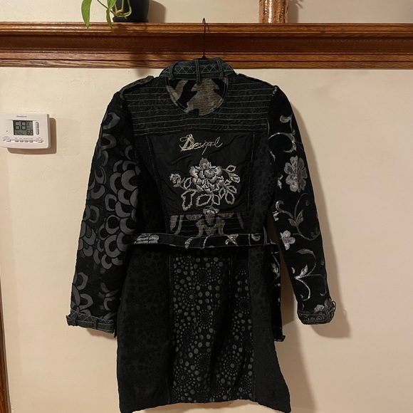 Desigual | Jackets & Coats | Desigual Embroidered Jacket Nwt | Poshmark